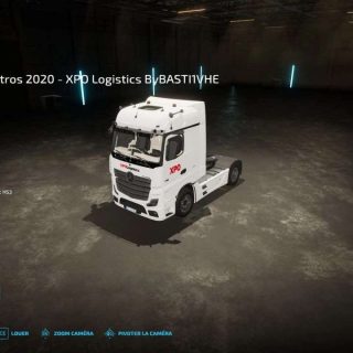 Mercedes Actros 2022 XPO Logistics v1.0.0.0 - FS25 / FS22 Mod
