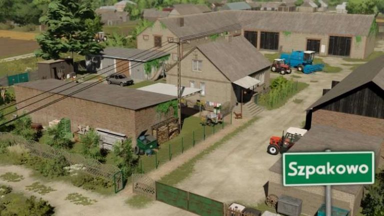 Szpakowo Savegame v1.0.0.0 - FS25 / FS22 Mod