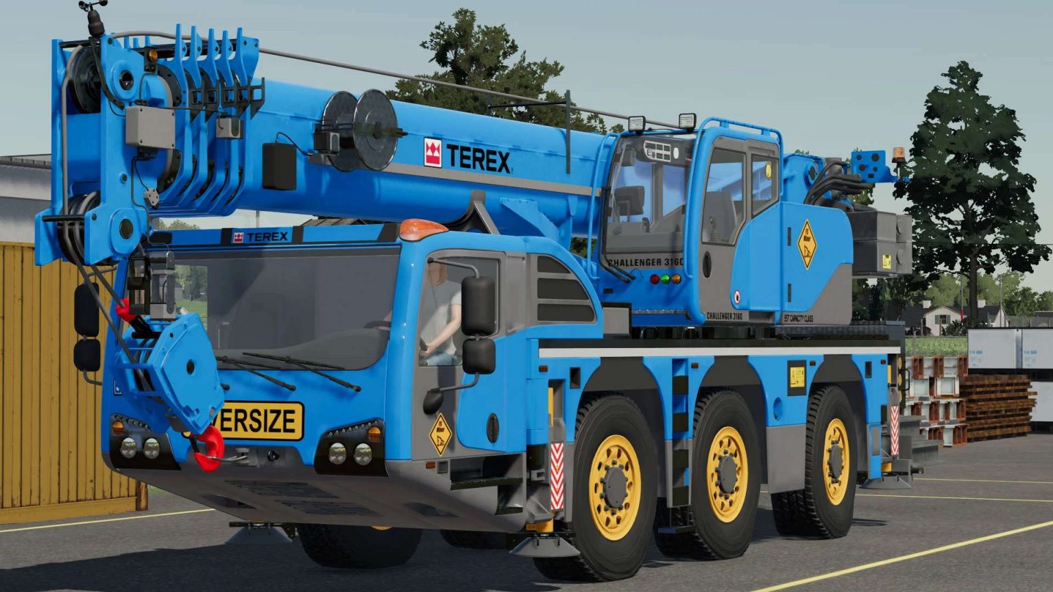 Terex Challenger 3160 v1.0.0.0 - FS25 / FS22 Mod