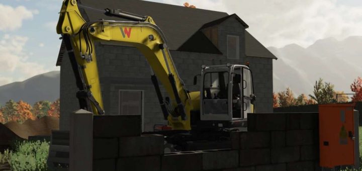 Farming Simulator 22 Forklifts, Excavators mods | FS22 Excavators