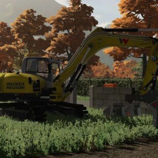 Wacker Neuson ET145 v1.0.0.1 - FS25 / FS22 Mod