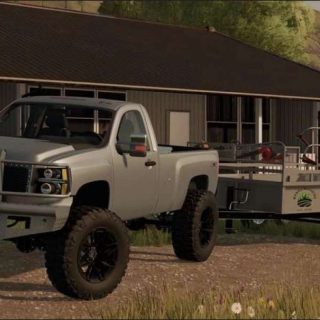 16ft bumperpull trailer Landscape v1.0.0.0 - FS25 / FS22 Mod