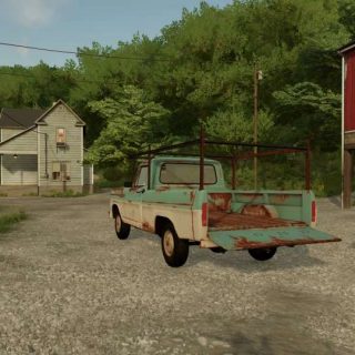 1967 Rusty Ford Truck v1.0.0.0 - FS25 / FS22 Mod
