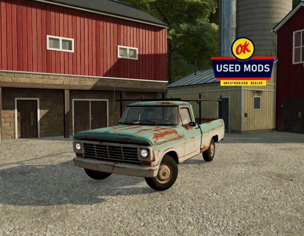 1967 Rusty Ford Truck v1.0.0.0 - FS25 / FS22 Mod