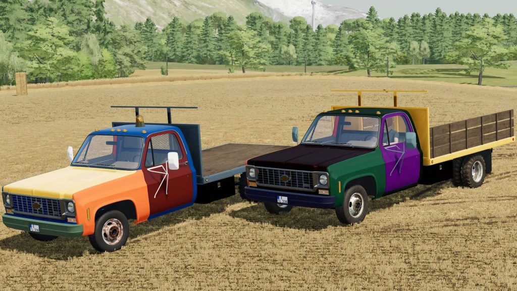 1972 Chevrolet C30 Flatbed Truck v1.0.0.0 - FS25 / FS22 Mod