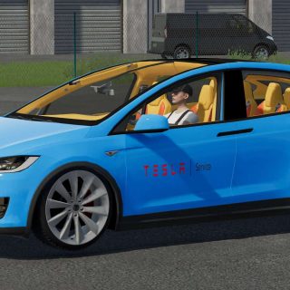 2014 Tesla Model S & 2017 Tesla Model X v1.0.0.0 - FS25 / FS22 Mod