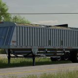 38FT Dakota Aluminum Hopper Bottom Trailer v1.1.0.0 - FS25 / FS22 Mod