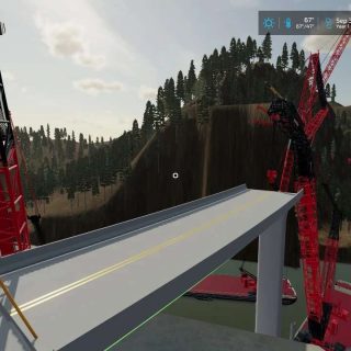 Buildable Concrete Box Girder Bridge v1.0.0.0 - FS25 / FS22 Mod