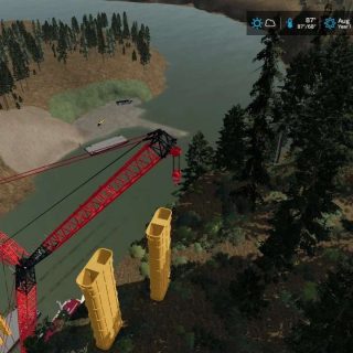 Buildable Concrete Box Girder Bridge v1.0.0.0 - FS25 / FS22 Mod