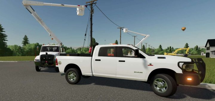 Dodge Ram Mods | FS22 Mods | Farming Simulator 22 Mods