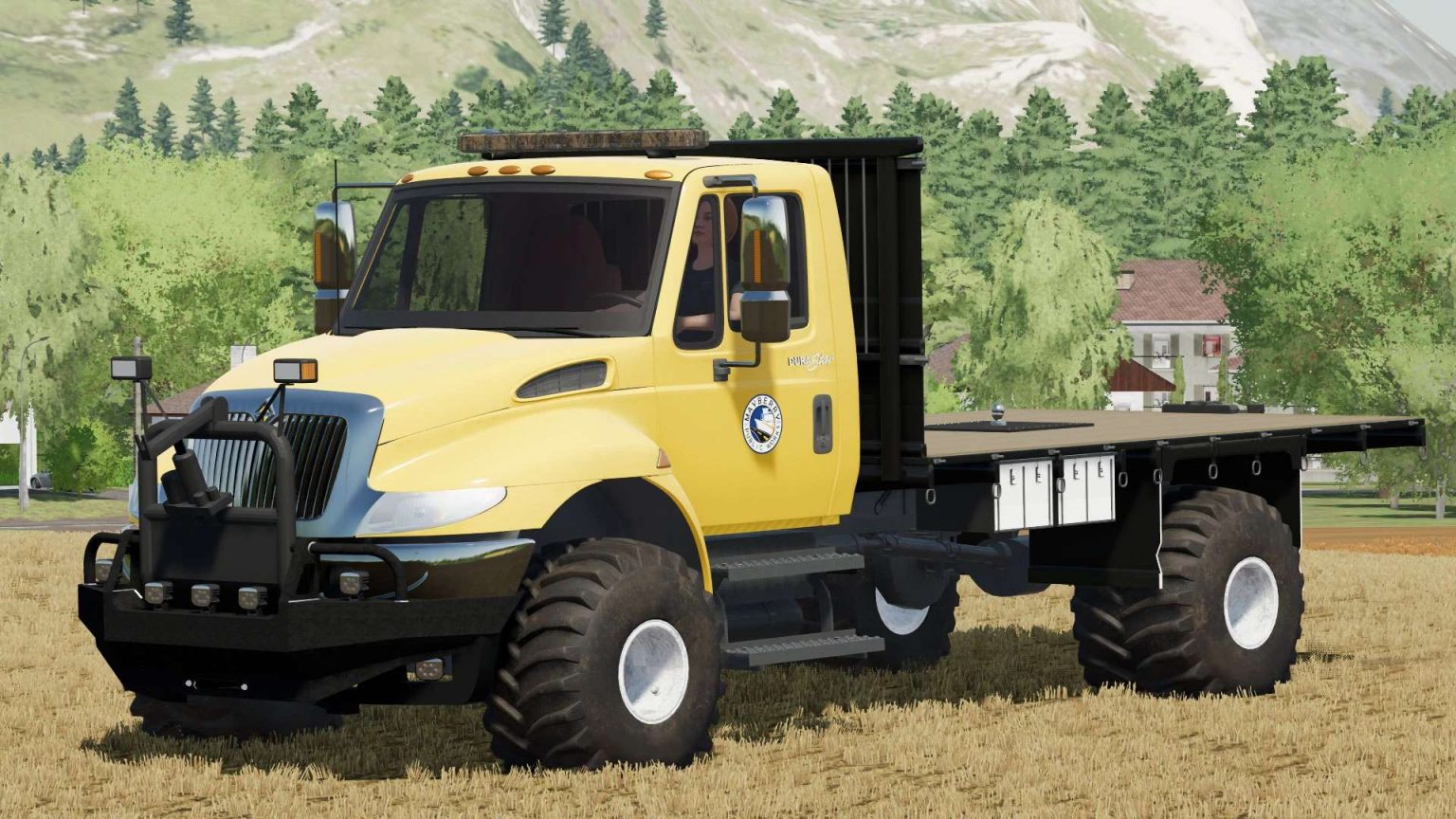 DuraStar Flatbed Truck v1.0.0.0 - FS25 / FS22 Mod