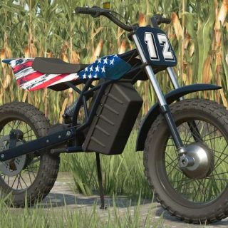 Electric Motorcycle v1.0.0.0 - FS25 / FS22 Mod