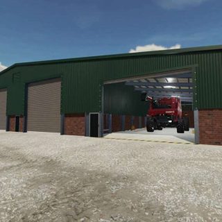 English Barn Pack v1.1.0.0 - FS25 / FS22 Mod