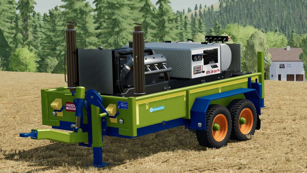 Homemade Stationary Engine Trailer v1.0.0.0 - FS25 / FS22 Mod