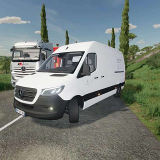 Mercedes Benz Sprinter III Service 24h v1.0.0.0 - FS25 / FS22 Mod