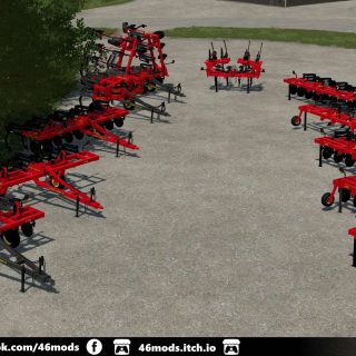 Sunflower 4710 & 4730 ripper pack v1.0.0.0 - FS25 / FS22 Mod