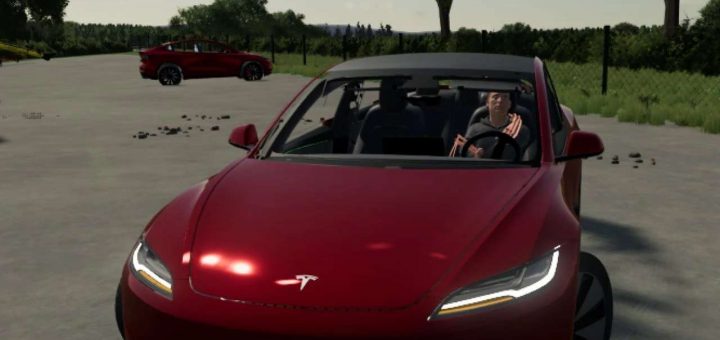Tesla Model Mods | FS22 Mods | Farming Simulator 22 Mods