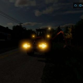 Three point Hedge/Grass warning sign v1.0.0.0 - FS25 / FS22 Mod