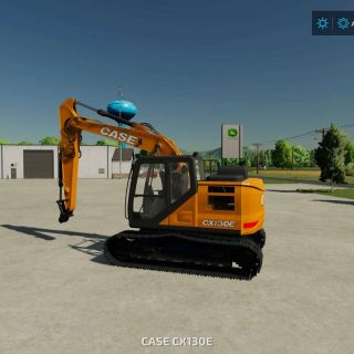 CASE CX130E v1.0.0.1 - FS25 / FS22 Mod
