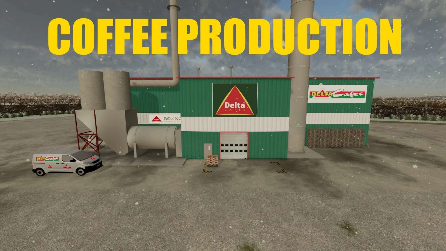 COFFEE PRODUCTION V1.0.0.2 - FS25 / FS22 Mod