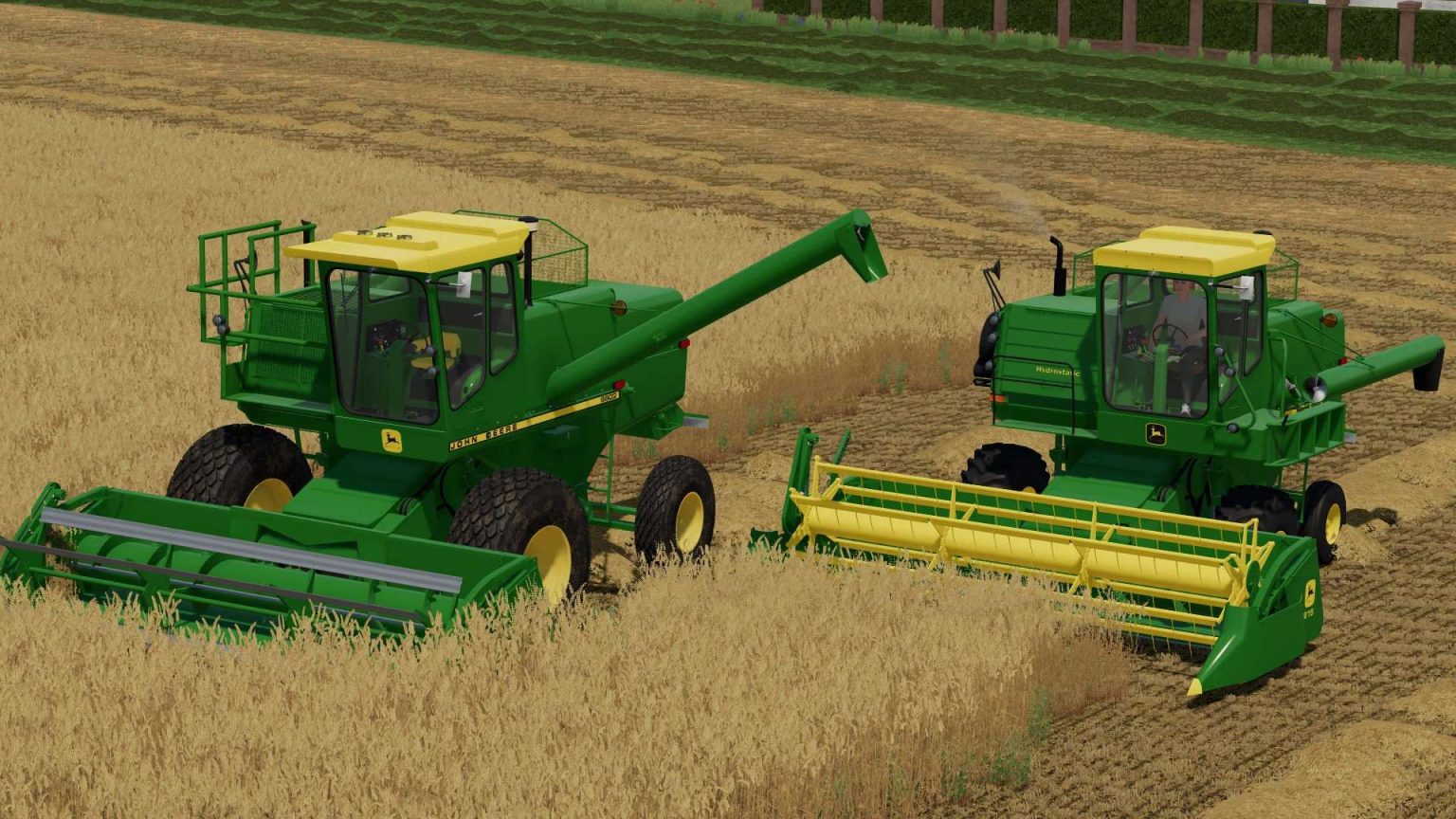 John Deere 6600 Sidehill & 6602 v1.0.0.0 - FS25 / FS22 Mod