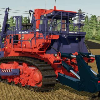 Komatsu D375A Mining Dozer v1.0.0.0 - FS25 / FS22 Mod