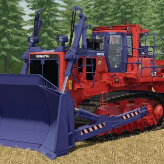 Komatsu D375A Mining Dozer v1.0.0.0 - FS25 / FS22 Mod