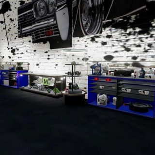 Mafia Mods Parts Display Cases v1.0.0.0 - FS25 / FS22 Mod