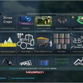 Map Objects Hider ESPANOL V1.0.2.0 - FS25 / FS22 Mod
