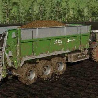 SAMSON US328 Manure Spreader v1.0.0.0 - FS25 / FS22 Mod
