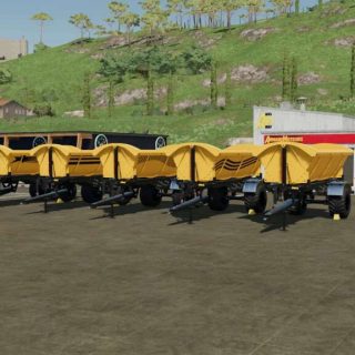 Side Tipper Trans-38 TC v1.0.0.0 - FS25 / FS22 Mod