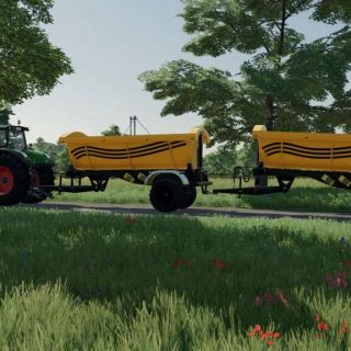 Side Tipper Trans-38 TC v1.0.0.0 - FS25 / FS22 Mod