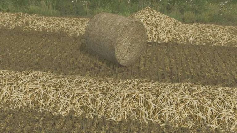 Straw texture v1.0.0.0 - FS25 / FS22 Mod