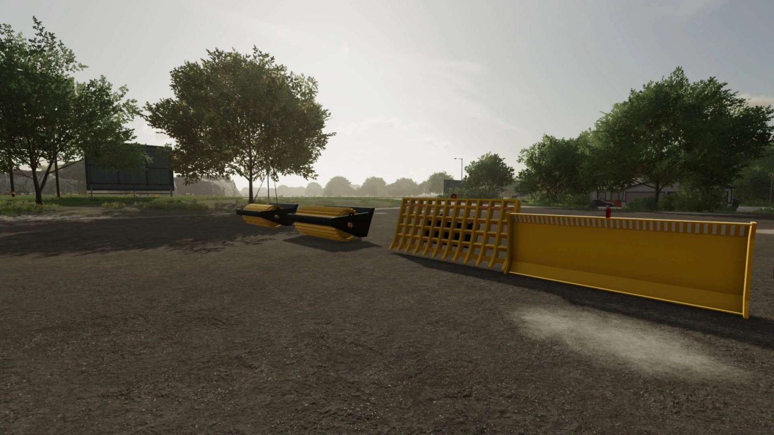 Wheel Loader Road Tools Pack v1.0.0.0 - FS25 / FS22 Mod