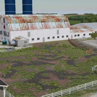 Benfer Farms Freestall v1.0.0.0 - FS25 / FS22 Mod