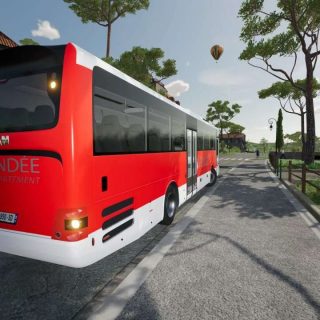 Bus Man Intercity - Vendee Le Departement 85 V2.1.0.0 - FS25 / FS22 Mod
