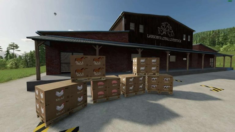 Butchery TerraLifePlus Edition v1.0.0.0 - FS25 / FS22 Mod