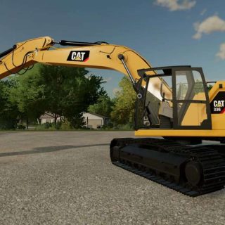 CAT 336 NextGen V1.3.0.0 - FS25 / FS22 Mod