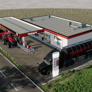 Gas Station Pack v1.0.0.0 - FS25 / FS22 Mod