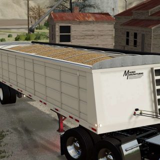 Maurer 40ft Grain Hopper v1.0.0.0 - FS25 / FS22 Mod
