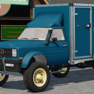 Mercedes Benz Utilitaire Truck v1.0.0.0 - FS25 / FS22 Mod