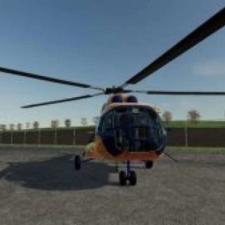 Mi-8 helicopter v1.0.0.0 - FS25 / FS22 Mod