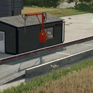 Placeable Weigh Station / Grain Sampler v1.0.0.0 - FS25 / FS22 Mod