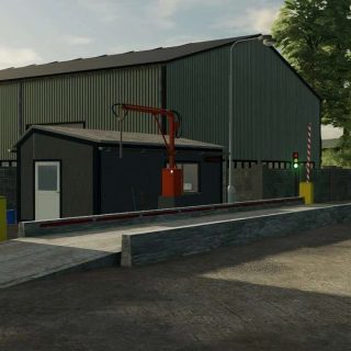 Placeable Weigh Station / Grain Sampler v1.0.0.0 - FS25 / FS22 Mod