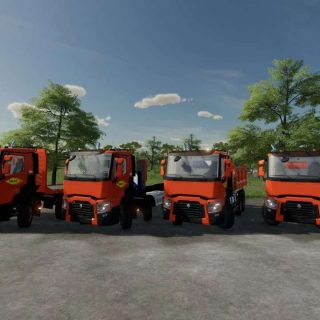 Renault C480 Public Works Pack v1.0.0.0 - FS25 / FS22 Mod