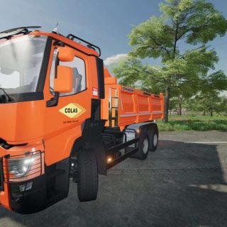 Renault C480 Public Works Pack v1.0.0.0 - FS25 / FS22 Mod