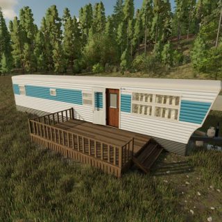 Retro Camping Home v1.0.0.0 - FS25 / FS22 Mod