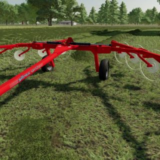 Sitrex QR12 V Rake v1.0.0.0 - FS25 / FS22 Mod