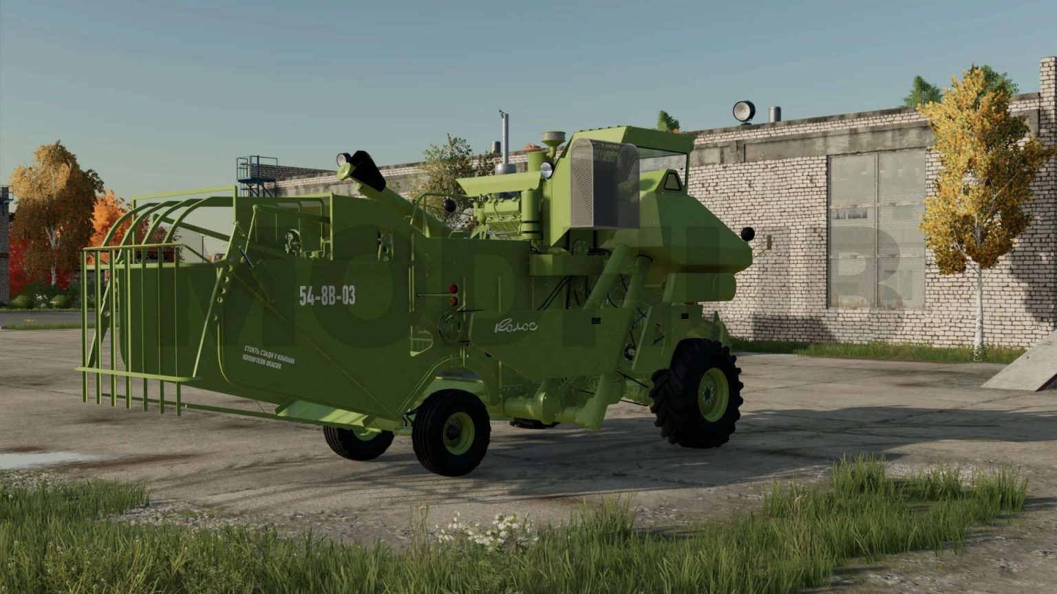 SK-6 Kolos v1.0.0.1 - FS25 / FS22 Mod