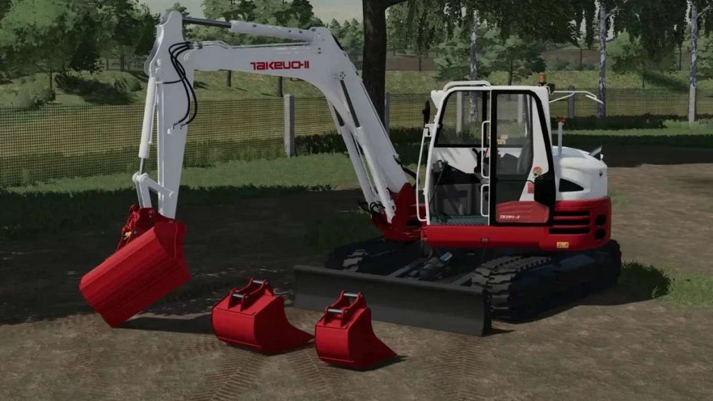 Tackeuchi TB290-2 v1.0.0.0 - FS25 / FS22 Mod
